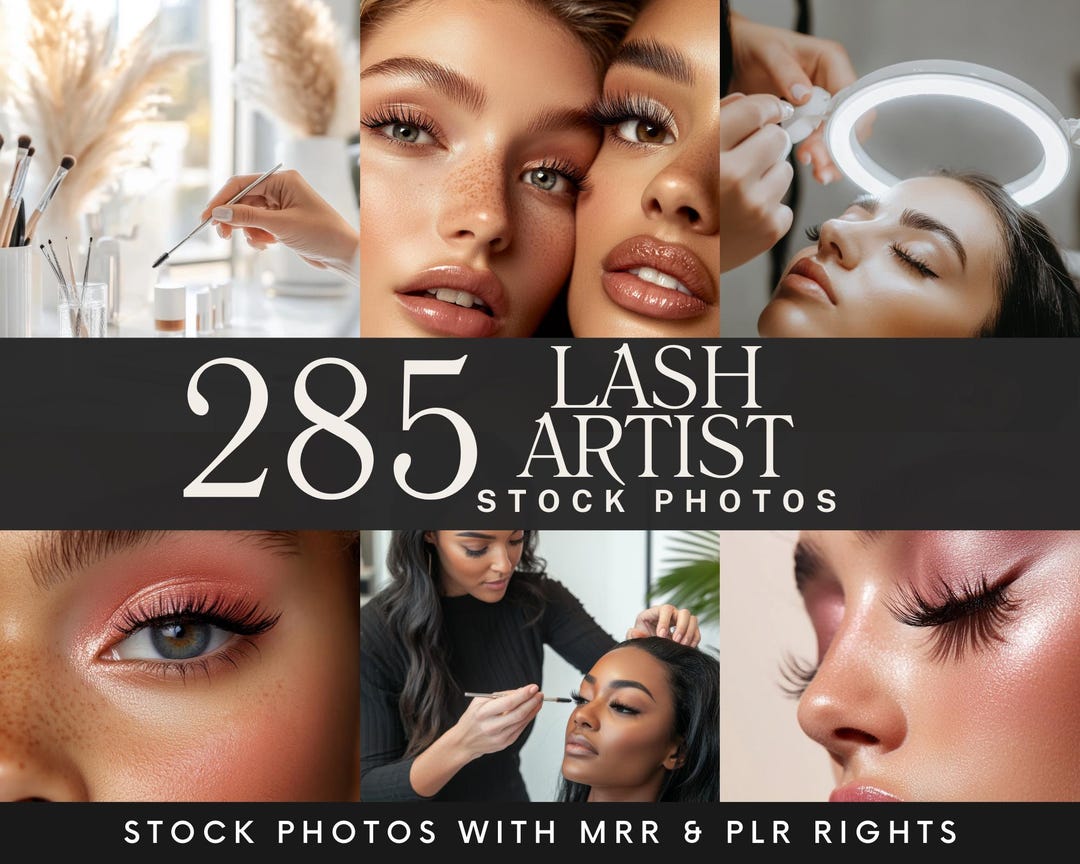 Lash Tech Photo Collection for Lashing Business Lash Extension ...