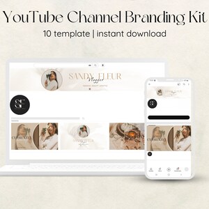 Editable Youtube Banner Template | Youttube Intro and Outro Designs ...