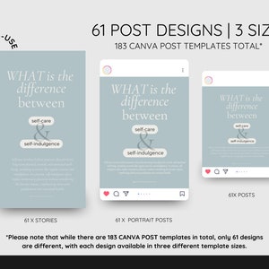 Mindset Coach Instagram Template | Holistic Coach Social Media Post ...