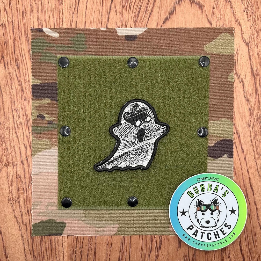 Spooky Patch Ghost Morale Patch NVG Nods Patch Glow in the Dark ...