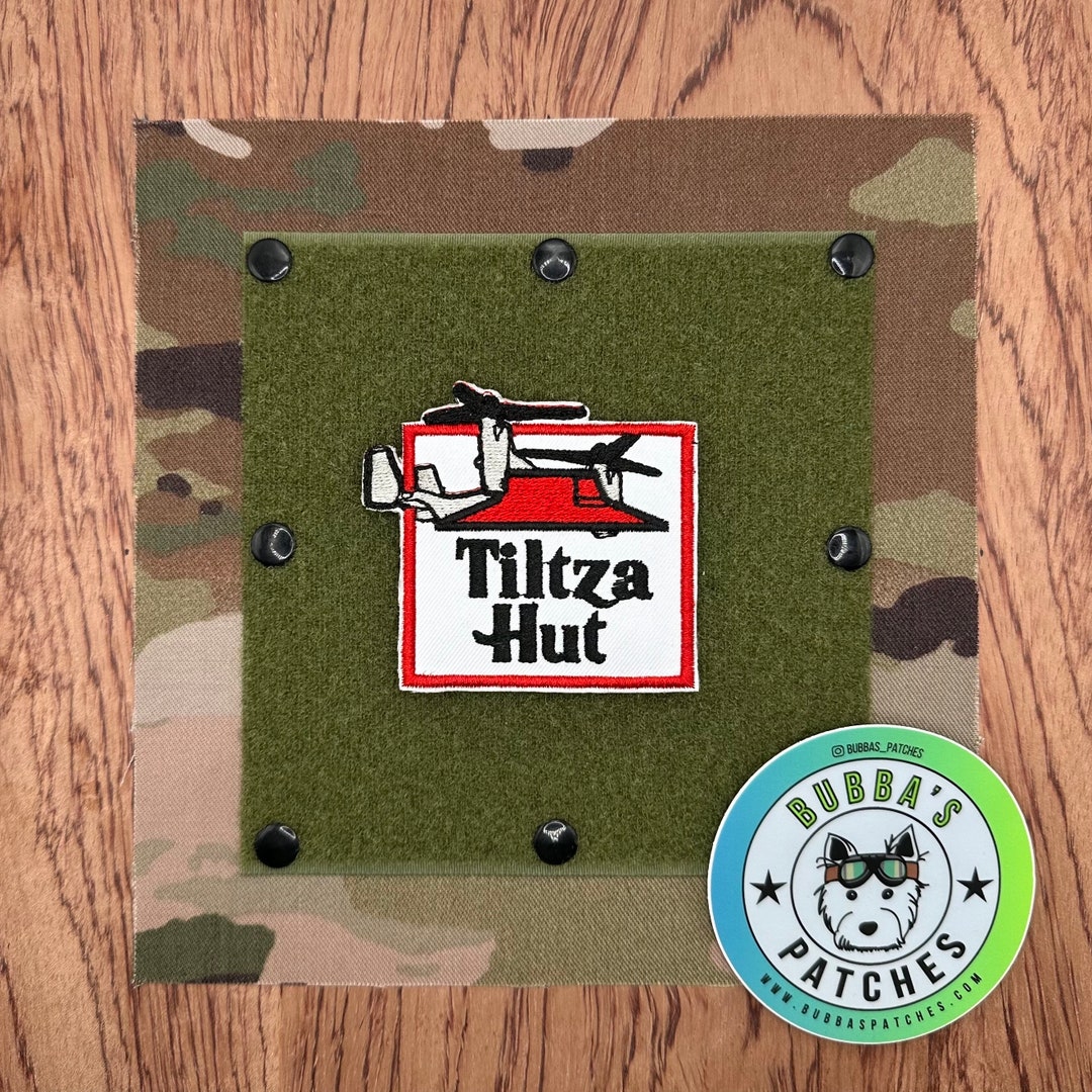 MV-22 Patch Tilt Rotor Moral Patch Kinda Wop Wop Patch Tiltza Hut Patch ...