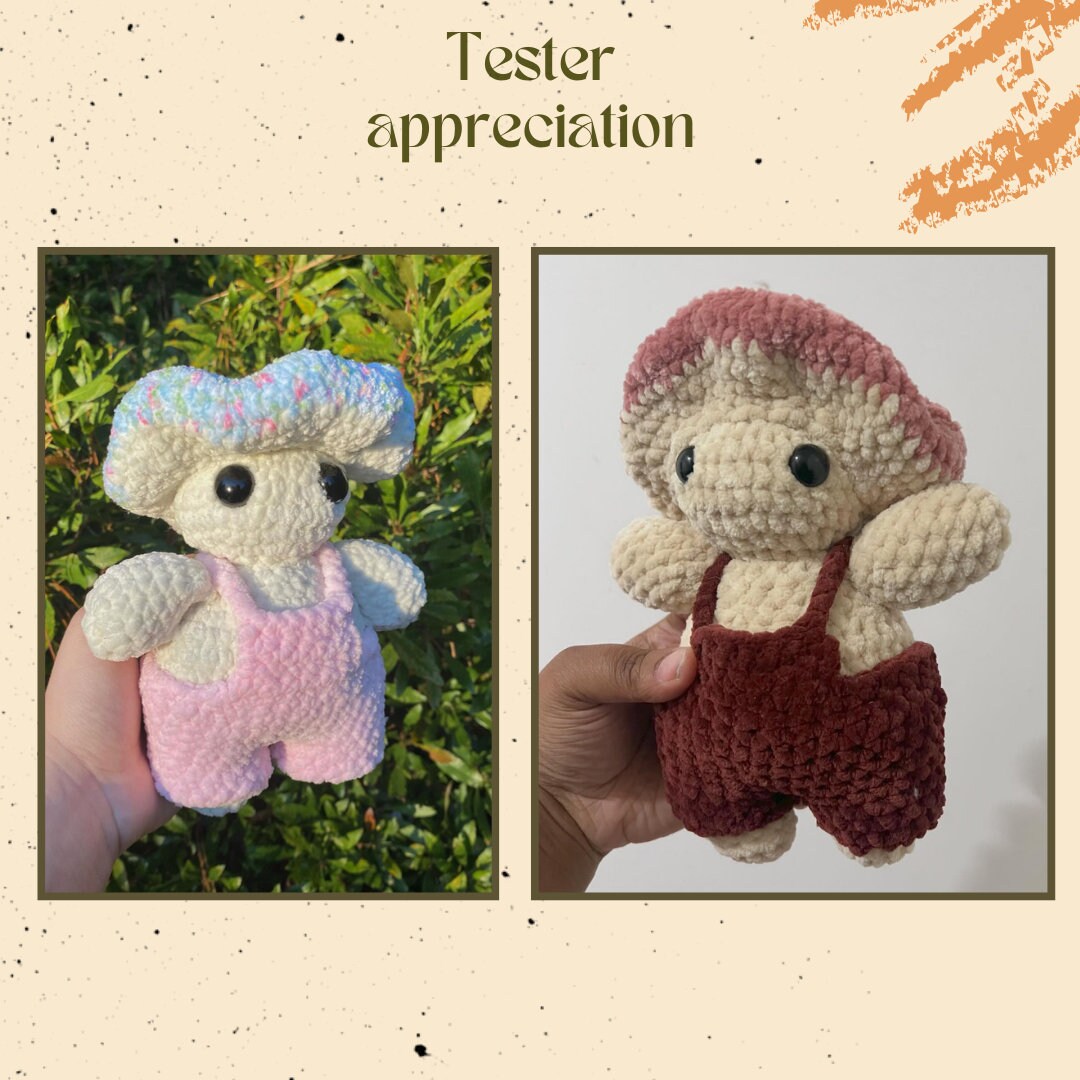 Mushroom Boi Crochet Pattern - Etsy