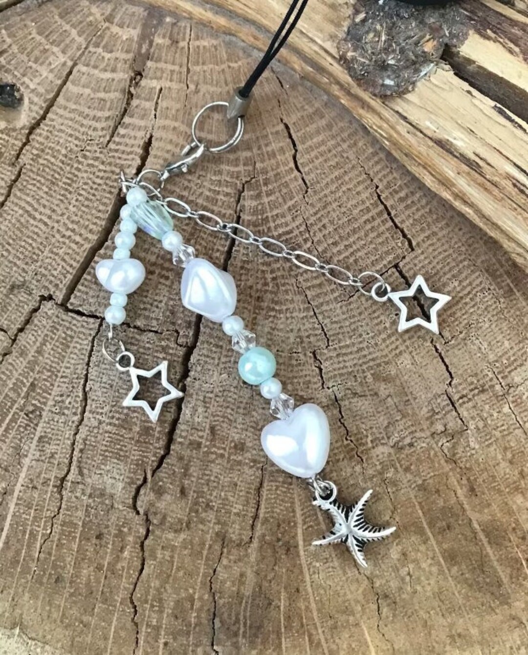 Beaded Phone Chain/phone Charm/trendy Phone Chain/phone Chain/y2k Phone ...