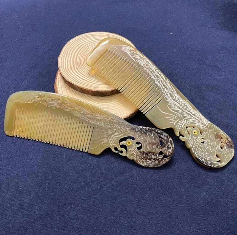 Handmade Horn Comb | Natural Horn Comb | Hair Comb | Eco-friendly ...