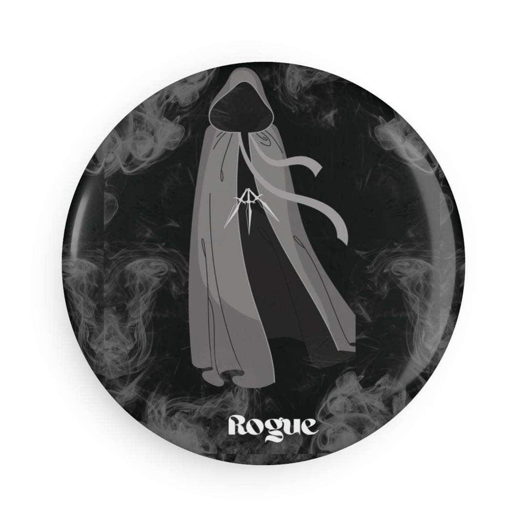 Rogue Magnet, Round - Etsy