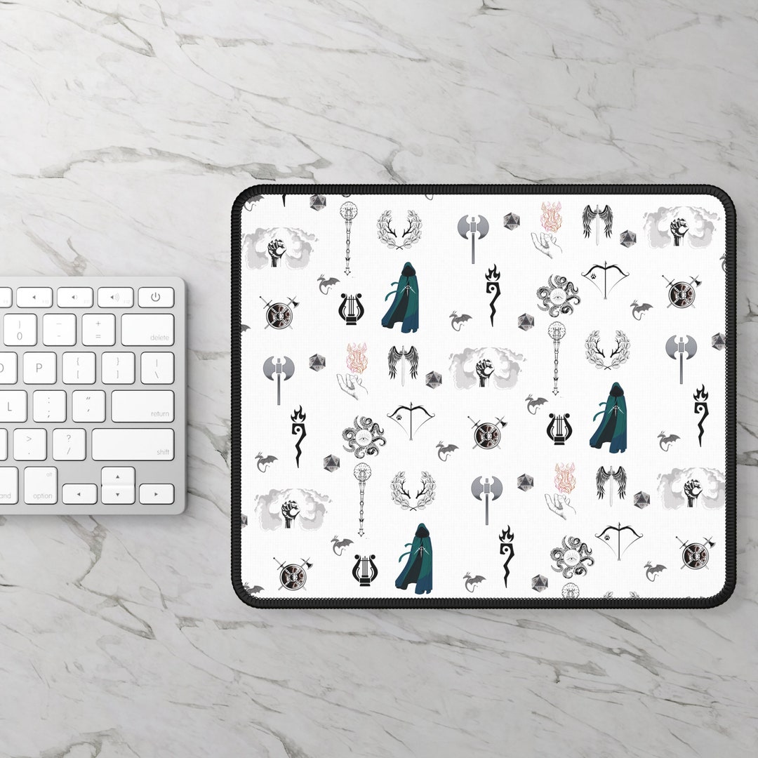 Dnd Class Gaming Mouse Pad - Etsy