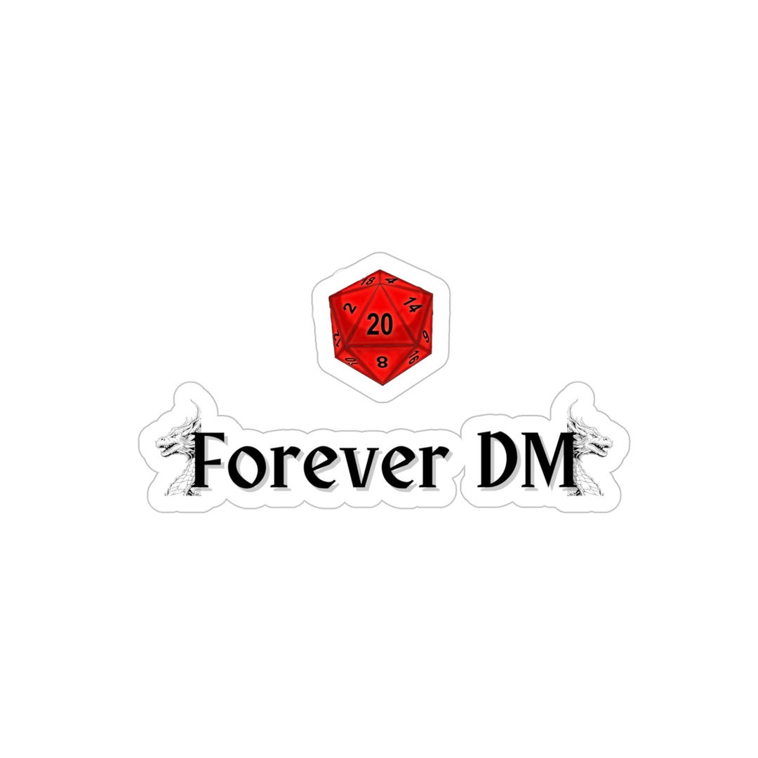 D&D / DM Transparent Outdoor Stickers, Die-cut, 1pcs - Etsy