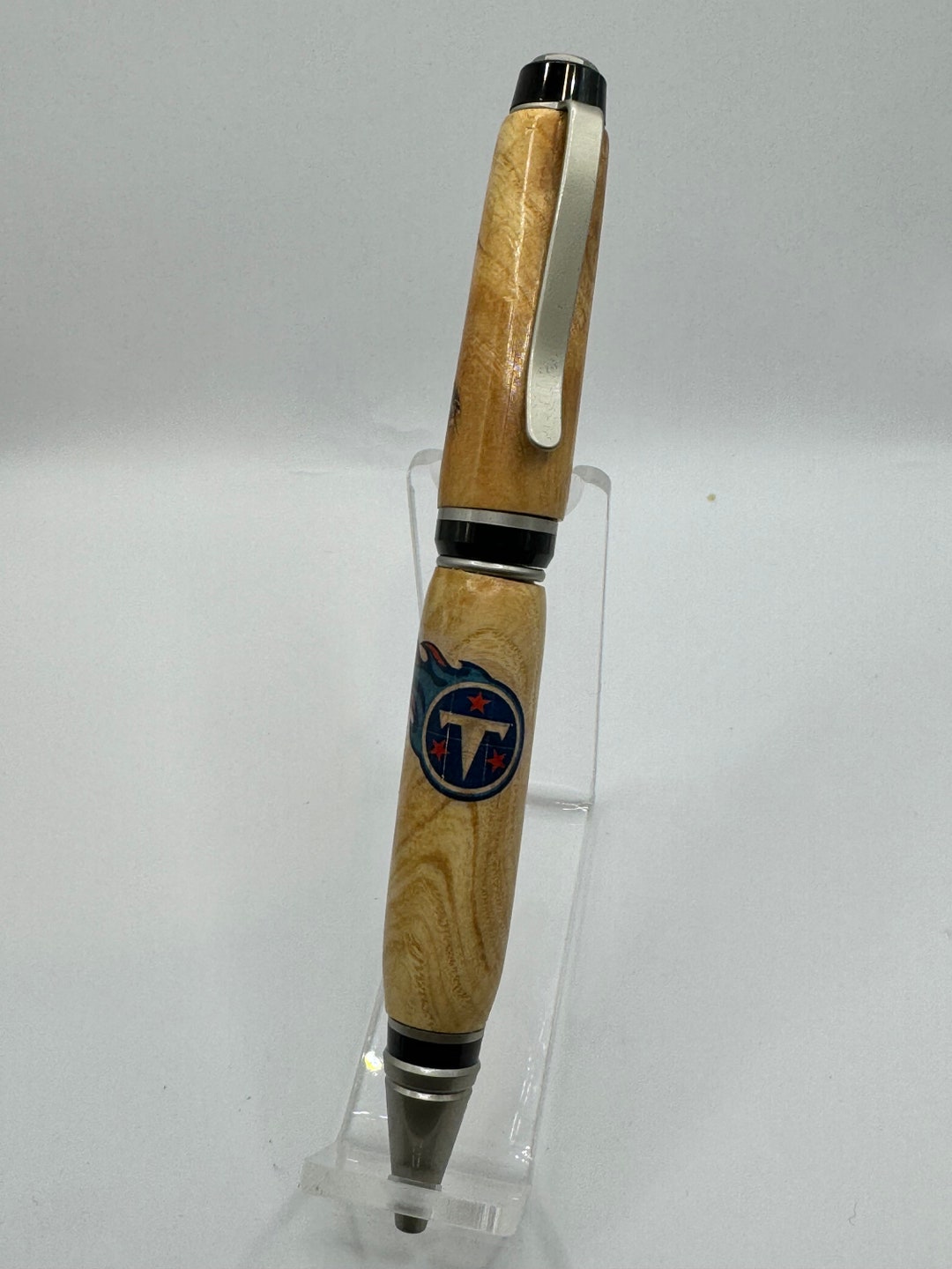 TN Titans Logo Burl Pen - Etsy