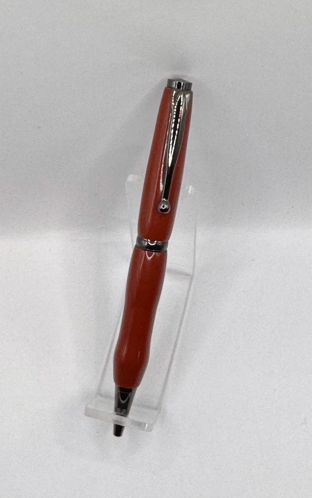 Red Lava Resin Slimline - Etsy