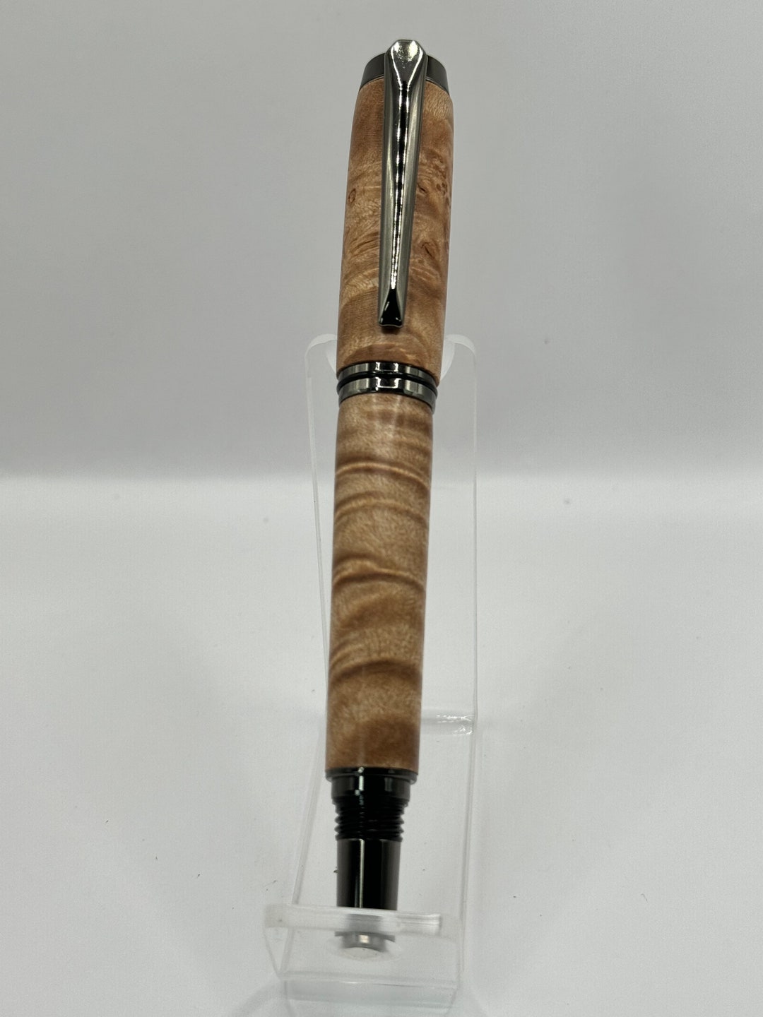 Custom Executive Pen Made From a Gorgeous Figured Big Leaf Maple Burl ...