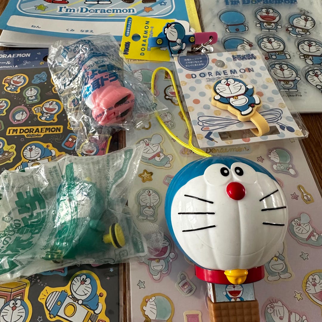 Doraemon Japanese Ultimate Collection Gashapon Toys Keychain Charm ...