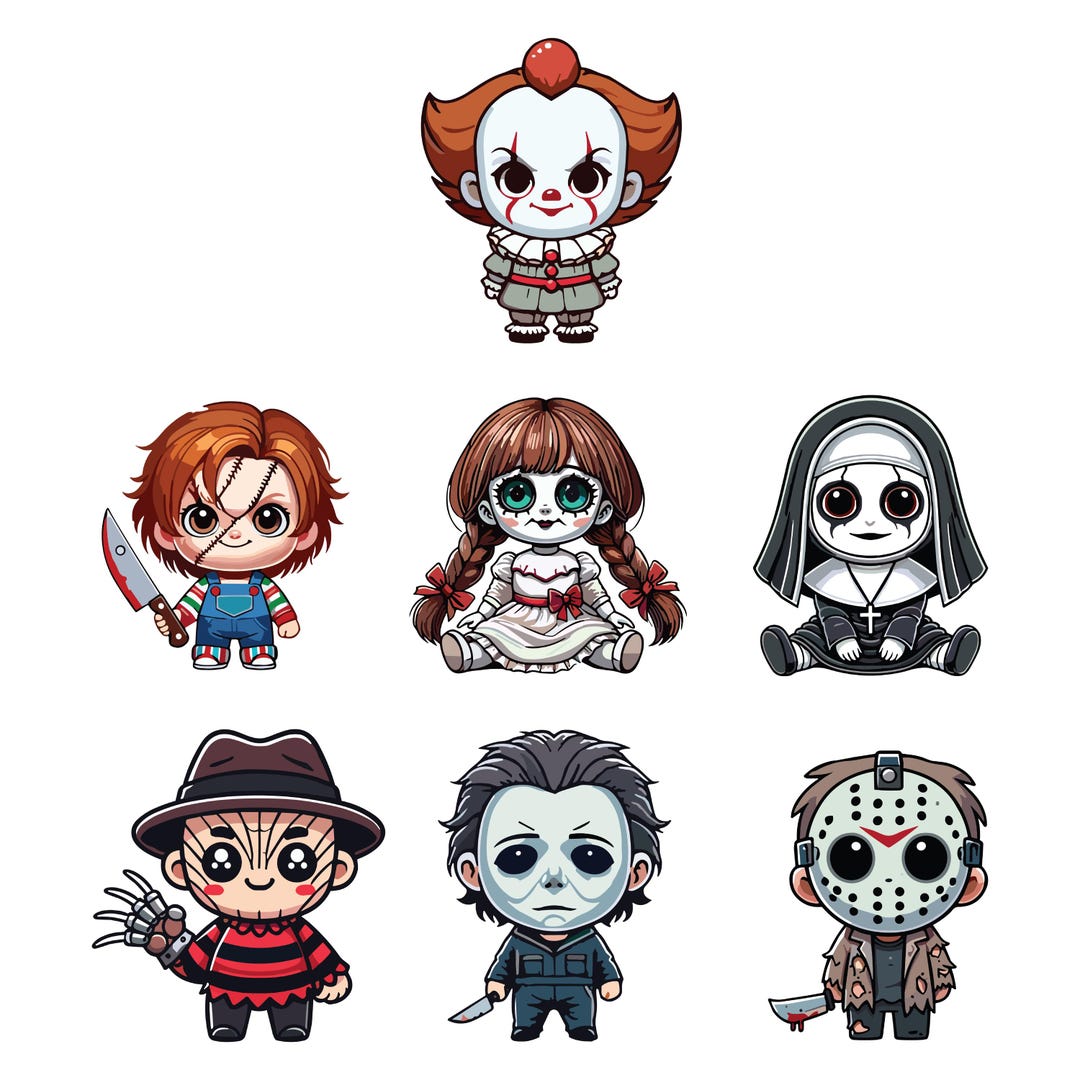 Horror SVG Bundle, Horror Characters SVG, Horror Movie Svg Bundle ...