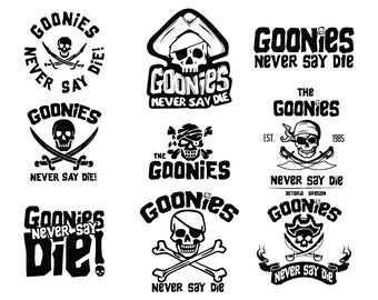 Goonies Never Say Die Svg Png, Goonies Inspired Svg, Goonies Png Svg ...