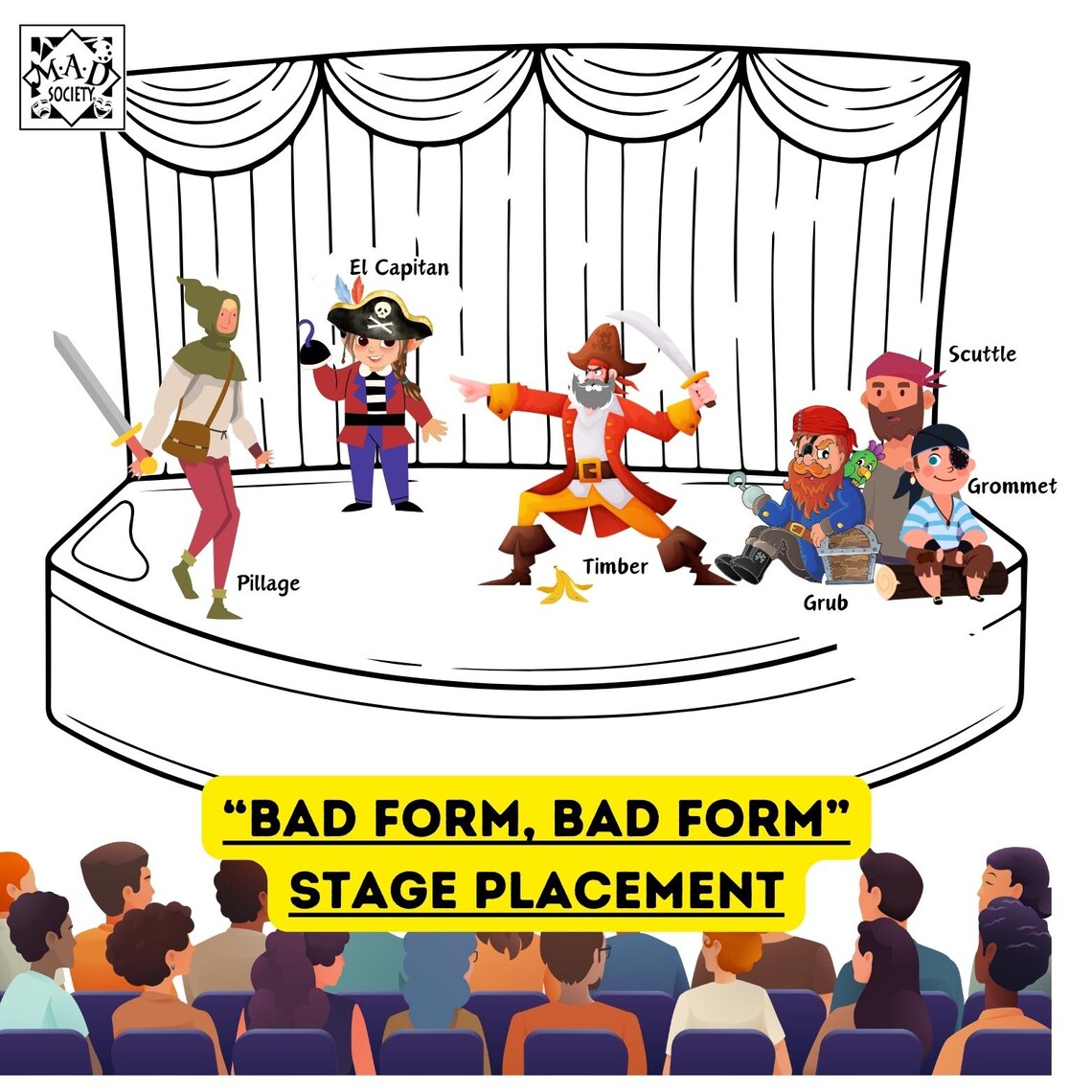 Skit Script Bad Form, Bad Form - Etsy