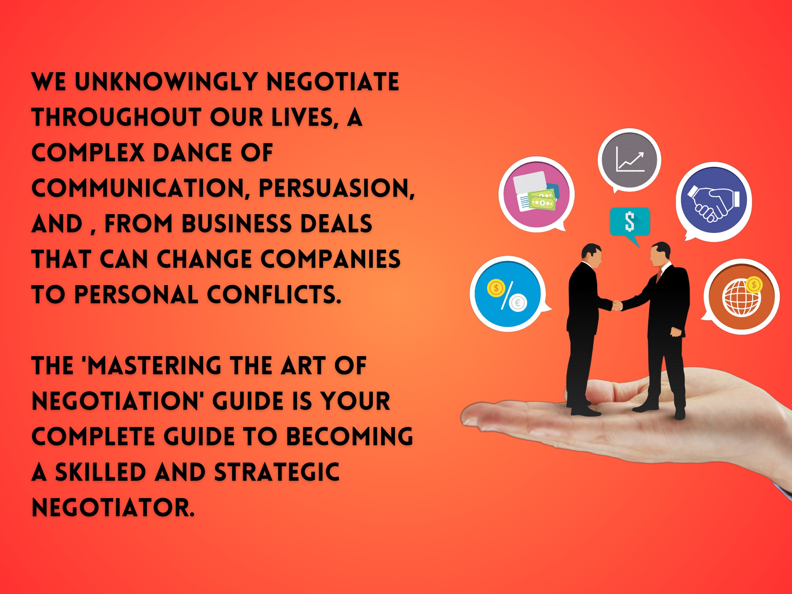 Master the Art of Negotiation Guide | Sales | Entrepreneur | Small ...