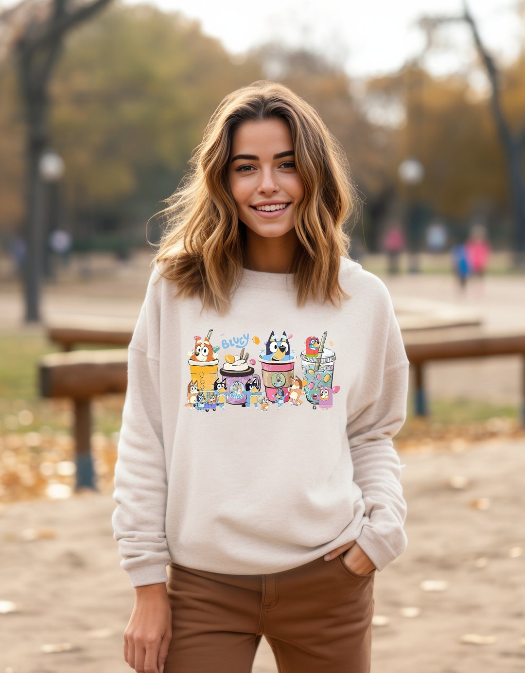 Bluey Crewneck, Bluey Sweatshirt, Soft Bluey Crew, Friend Gift ...