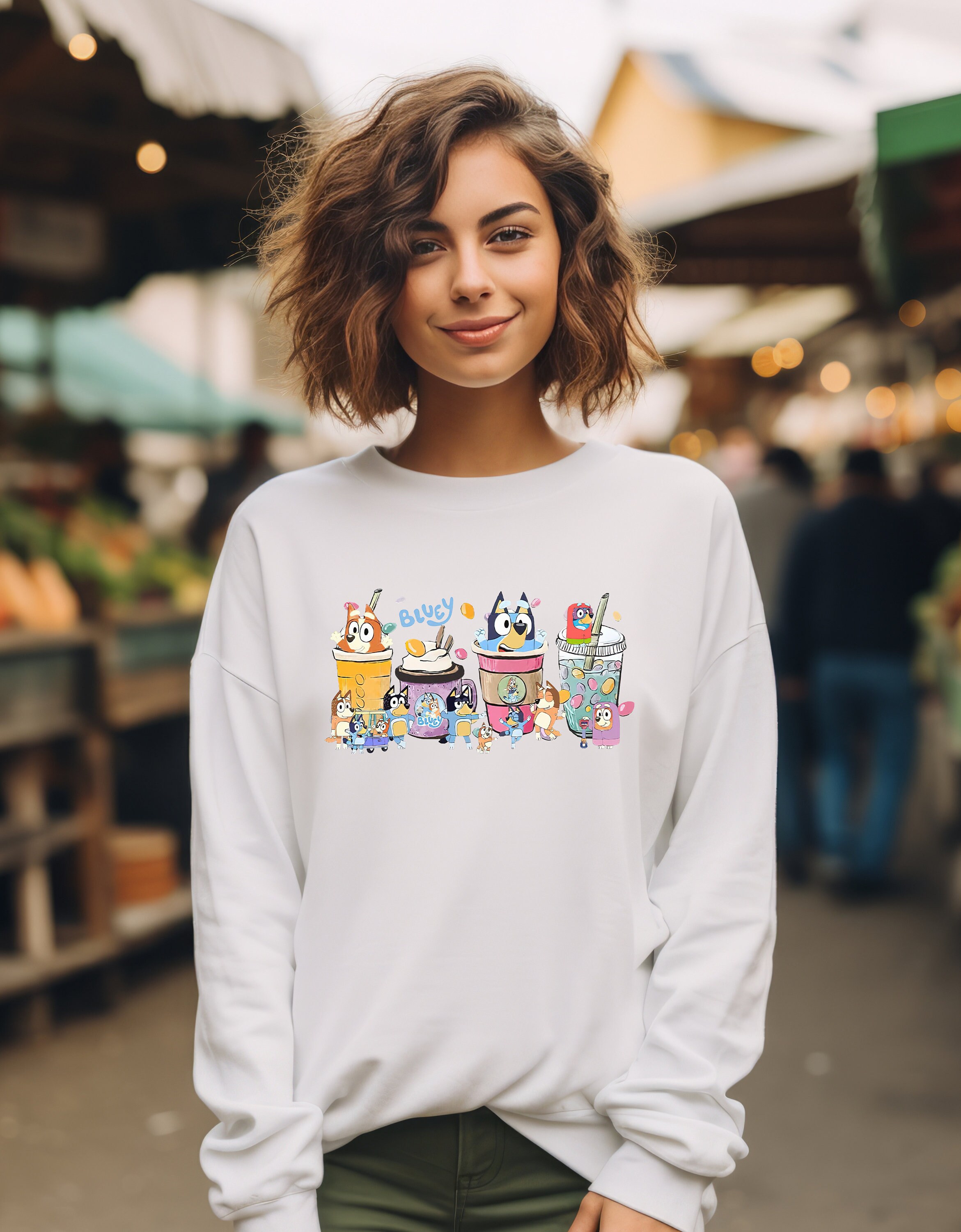 Bluey Crewneck, Bluey Sweatshirt, Soft Bluey Crew, Friend Gift ...