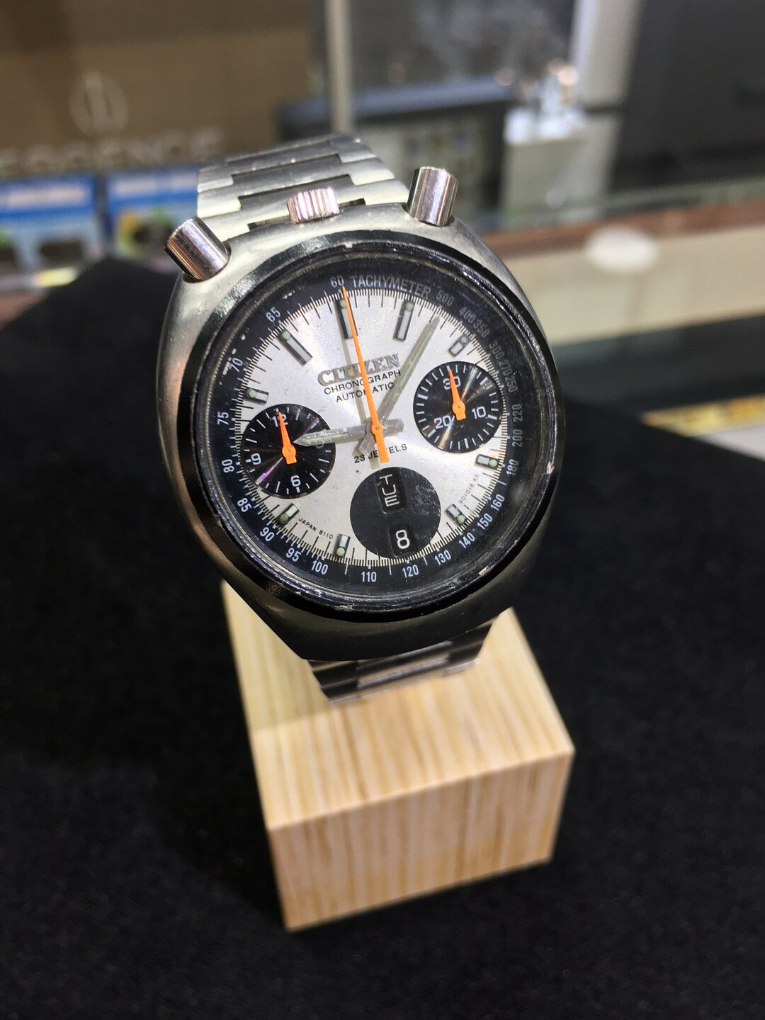 Citizen Bullhead Panda Dial Automatic Chronograph and Flyback - Etsy