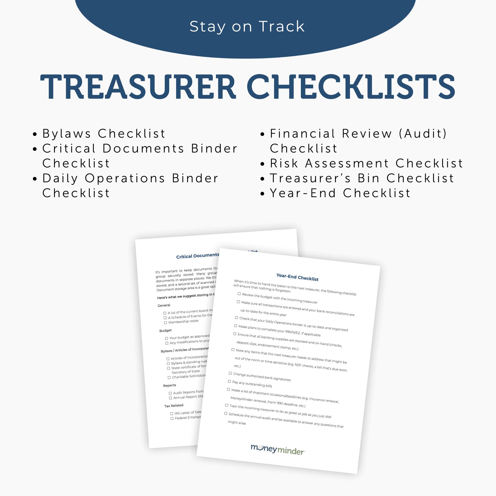 40+ Treasurer Templates, Forms, Spreadsheets, Letters, Checklists and ...