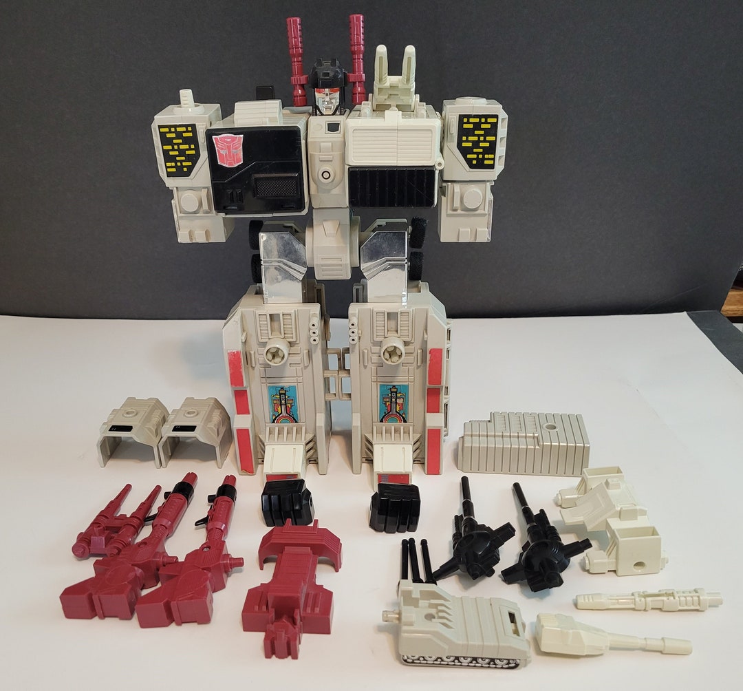 Vintage 1985 G1 Transformers Metroplex Hasbro Near Complete - Etsy
