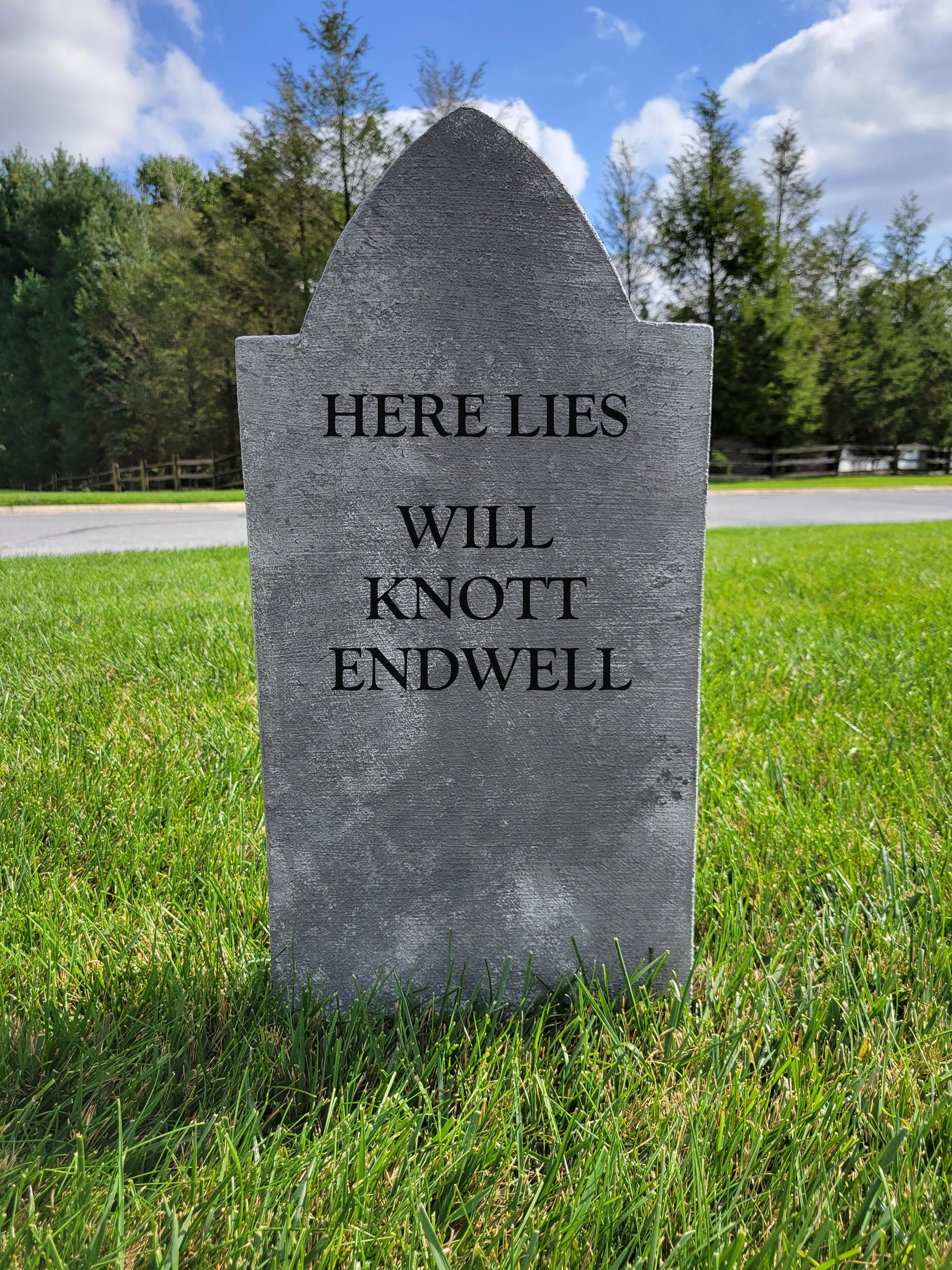 Halloween Gothic Tombstone Yard Decoration - Etsy