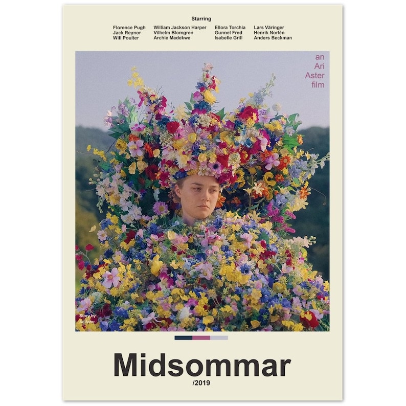 Midsommar - Premium Artwork Film Poster - Etsy
