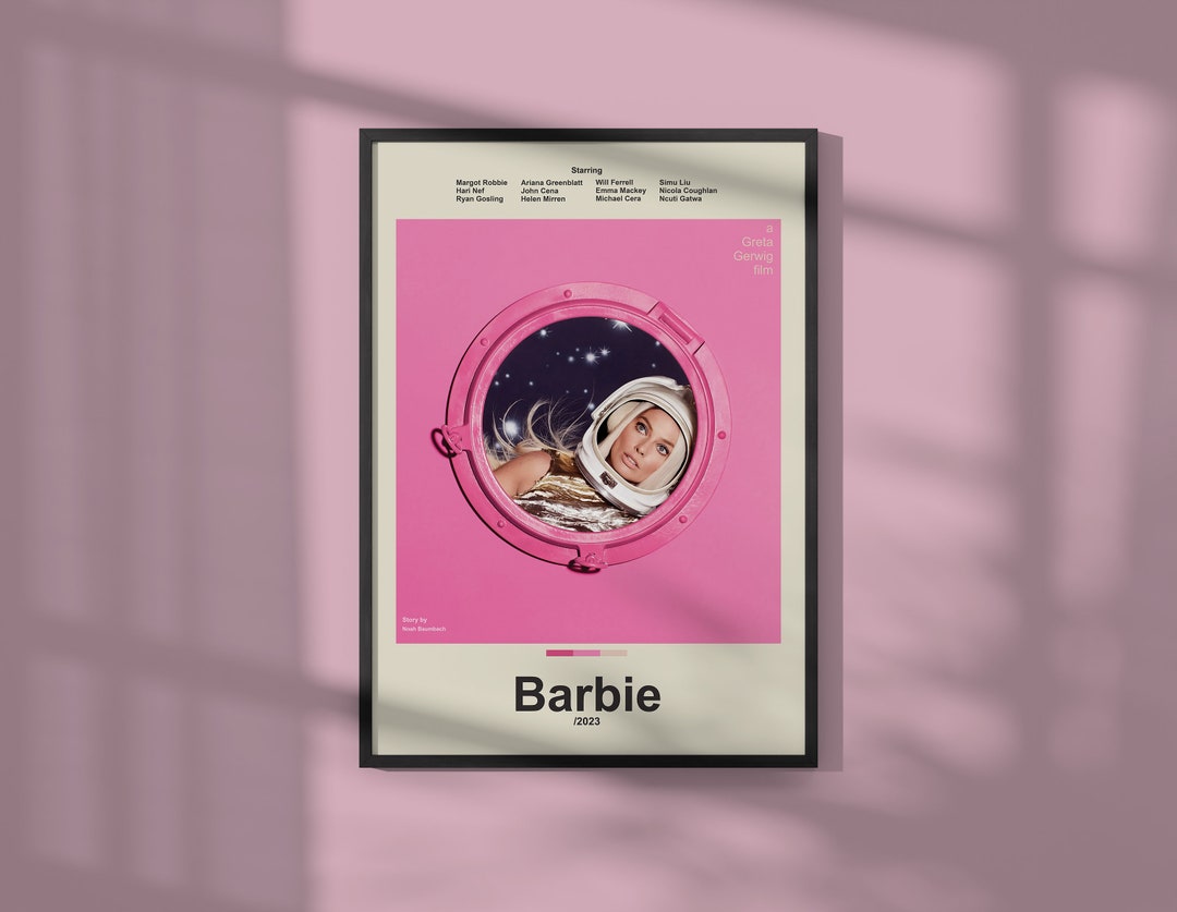 Barbie Premium Artwork Film Poster - Etsy