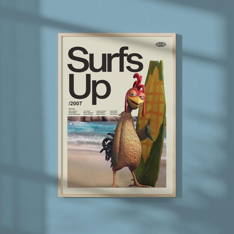 Surfing Print of Artwork - Etsy UK