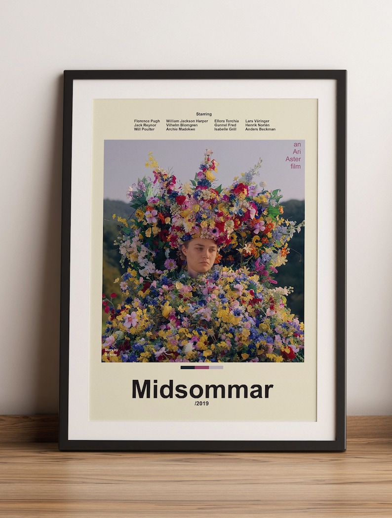 Midsommar Premium Artwork Film Poster - Etsy