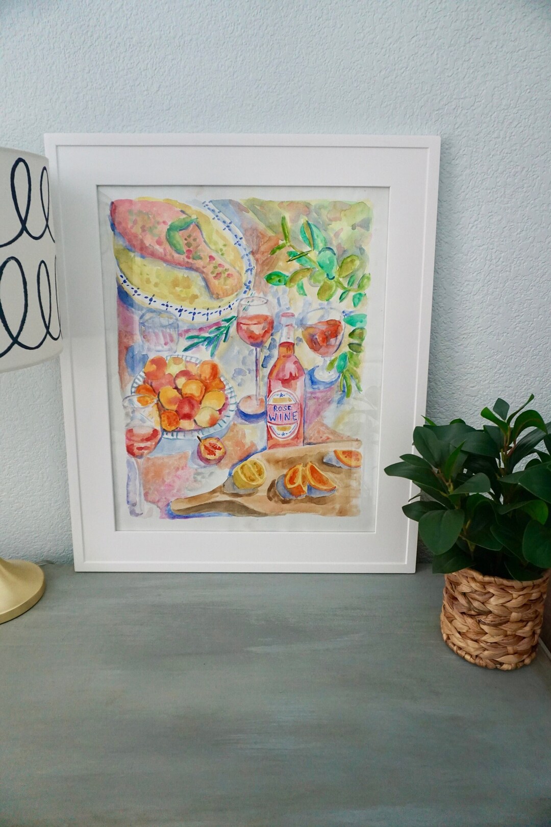 Summer Table Still Life Print - Etsy