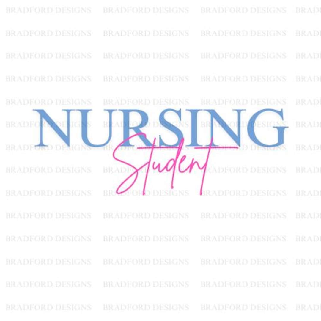 Nursing Student SVG - Etsy