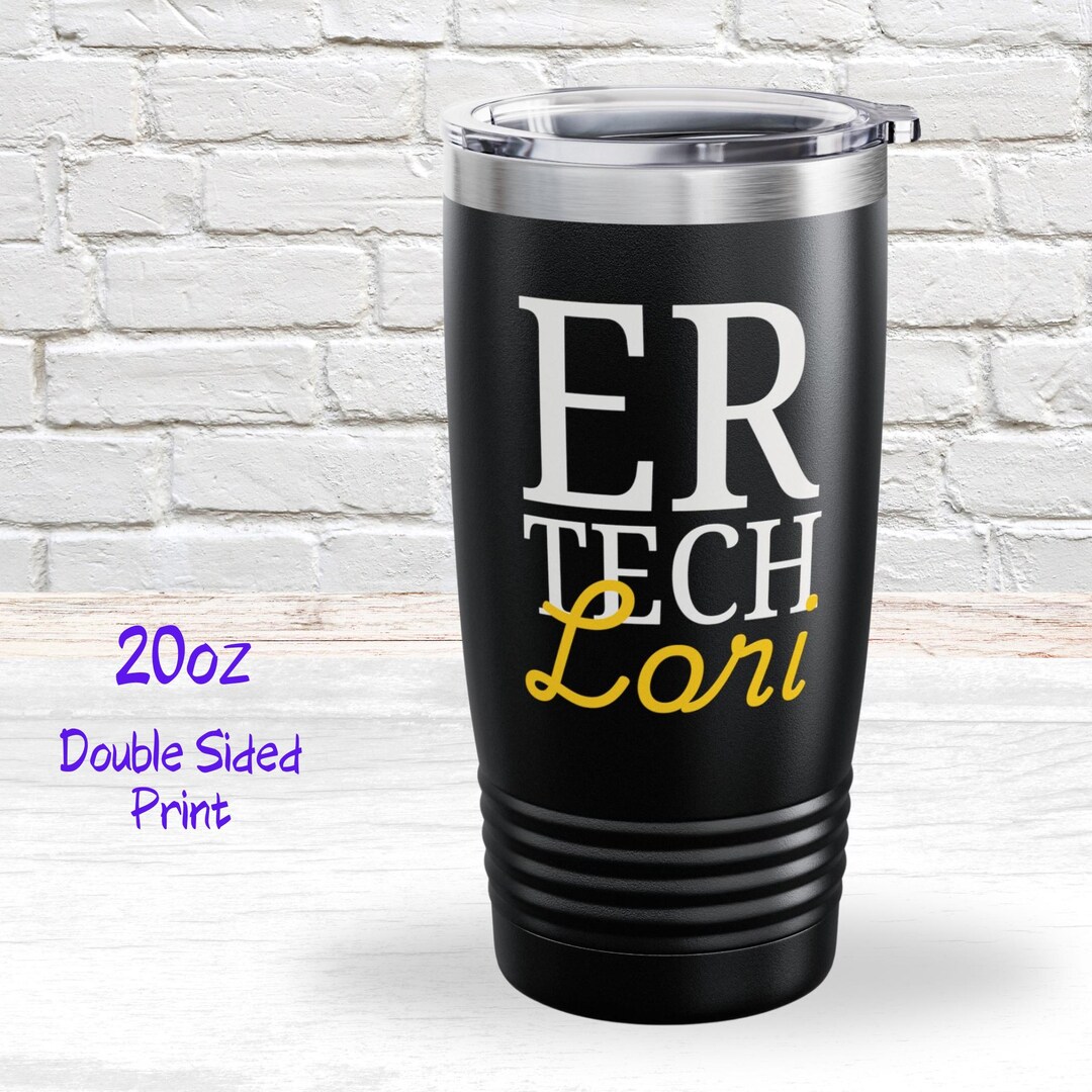 Custom, ER Tech, Emergency Department Tumbler, ER Tumbler, ER Nurse, Er ...