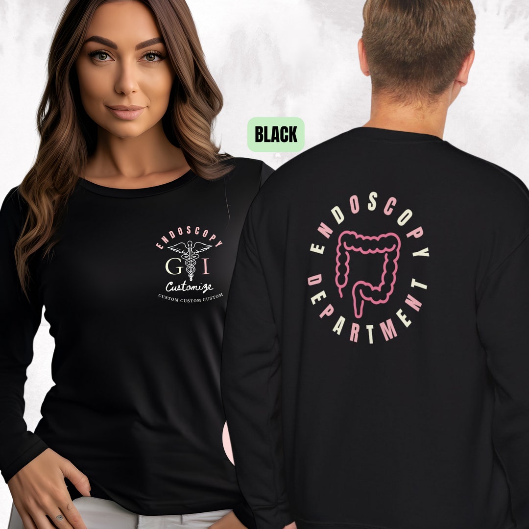 Custom Medical, Colon Graphic, GI Long Sleeve Shirt, Personalized GI ...