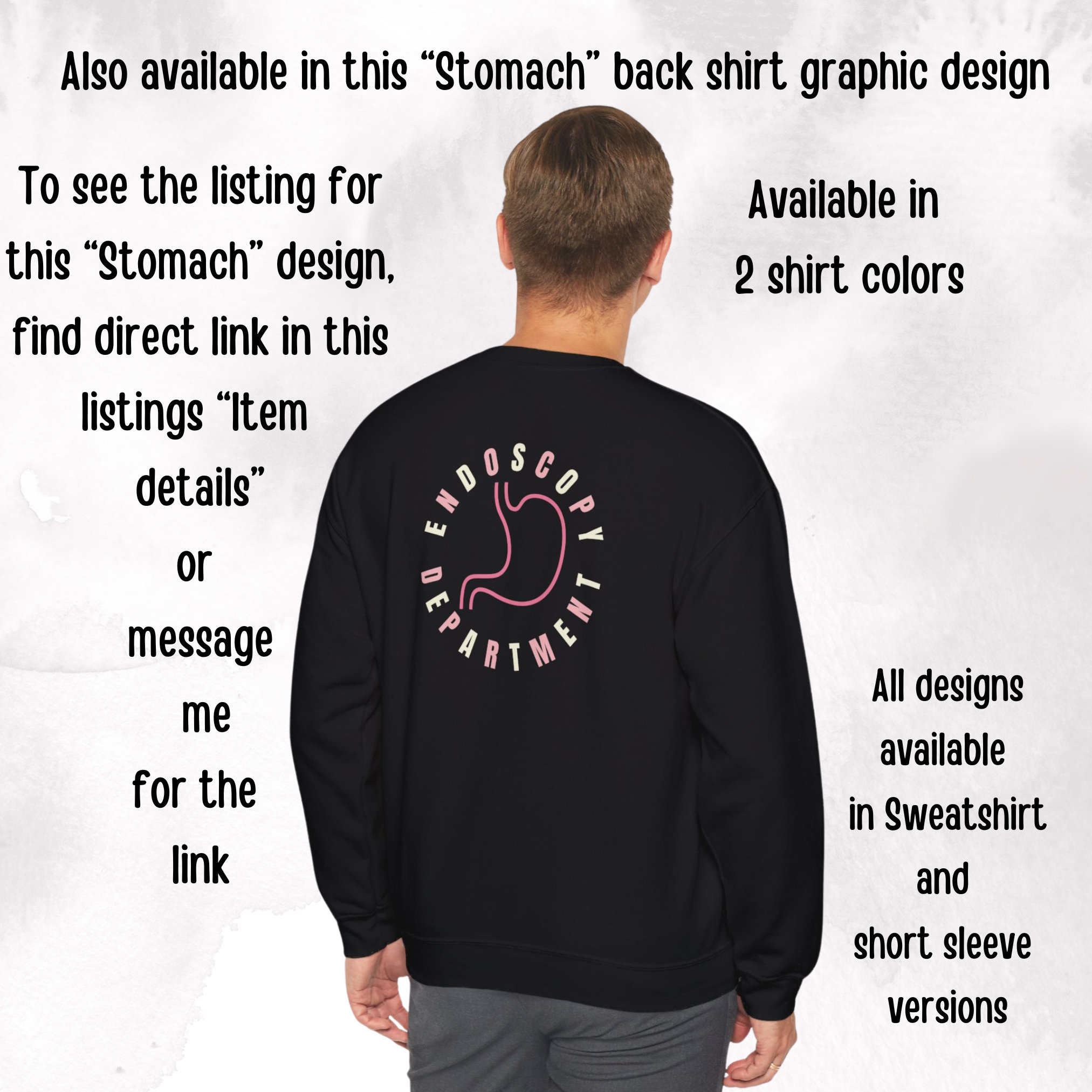 Custom Medical, Colon Graphic, GI Long Sleeve Shirt, Personalized GI ...