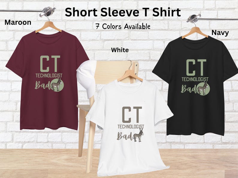 Funny Bad Ass CT Tech Shirt- Green Font Donkey: CT Gifts and Apparel - Etsy