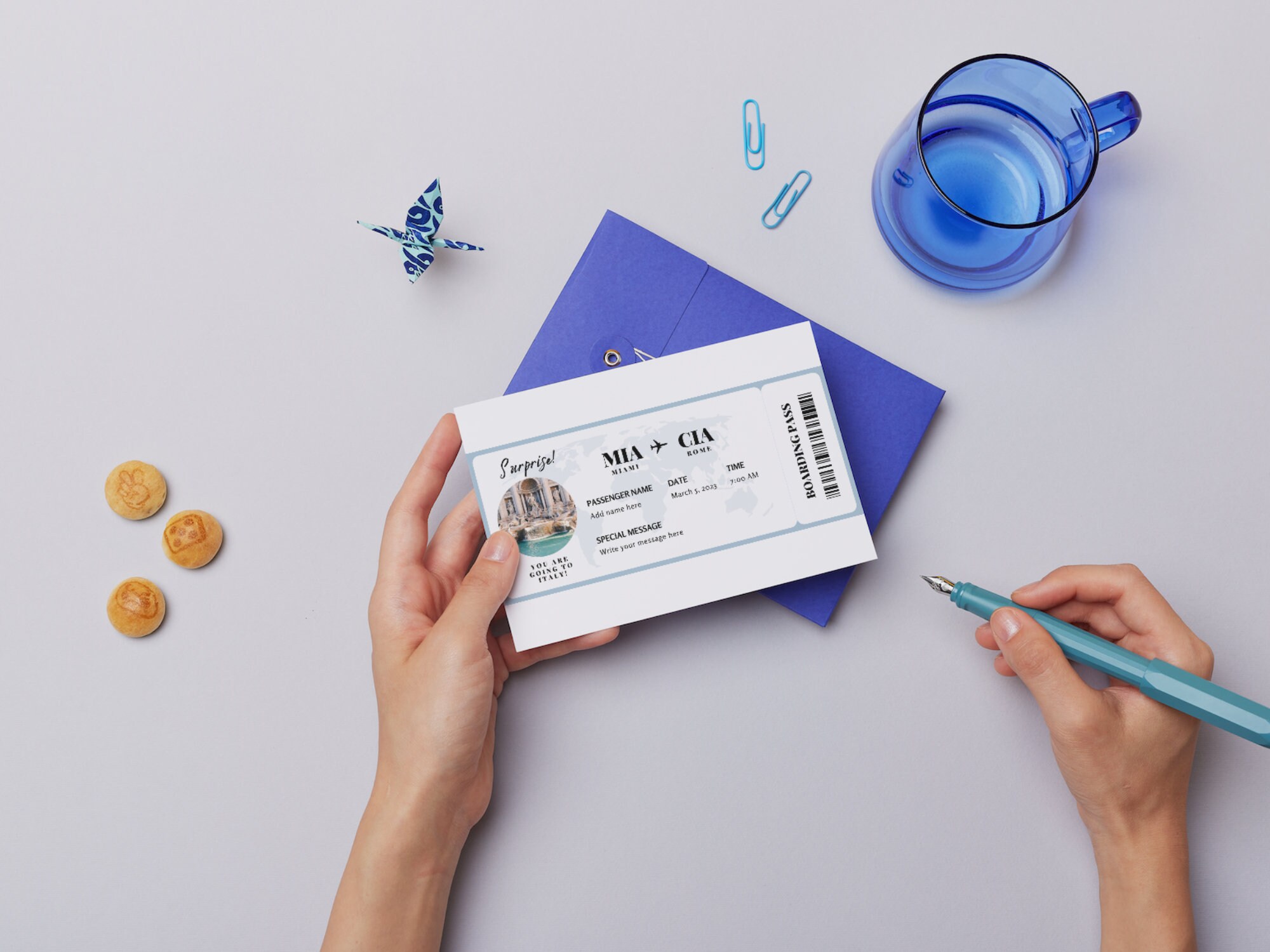 Editable Flight Boarding Pass Template Gold Boarding Pass - Etsy