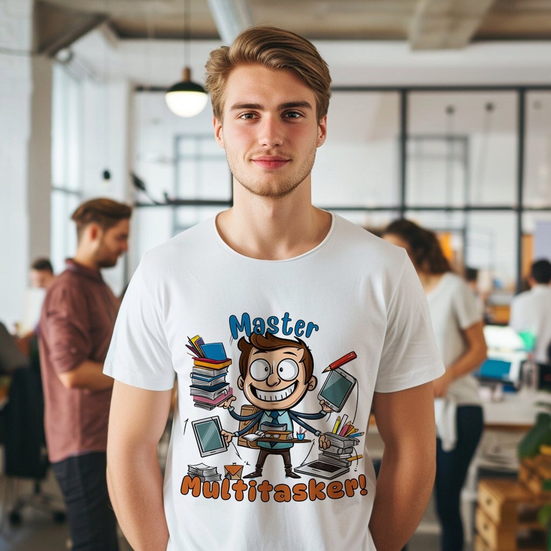 Master Multitasker Tee: Juggle Life in Style With Four-arm Marvel ...