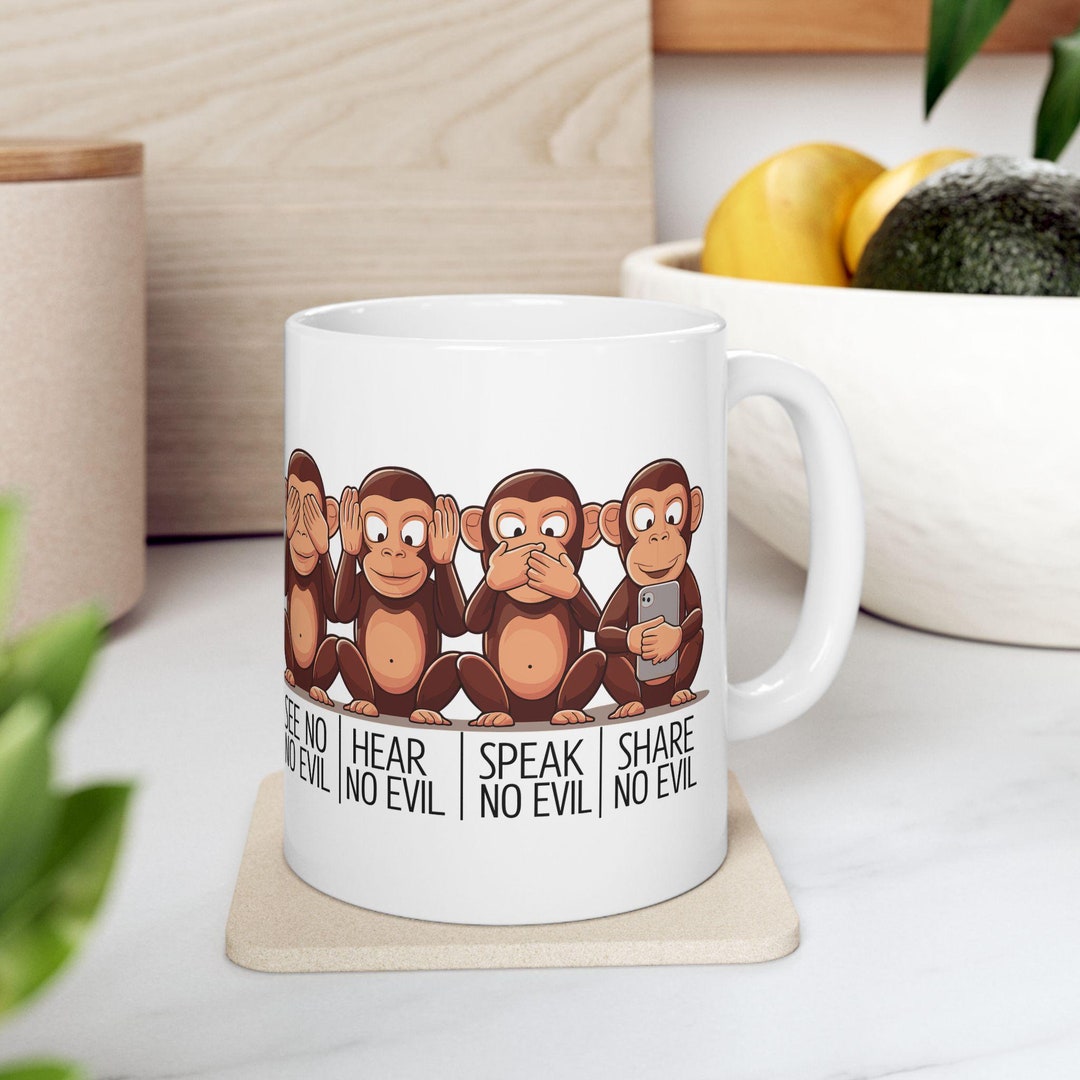 Four Wise Monkeys: A Modern Twist, Three Wise Monkeys Proverb, Life ...