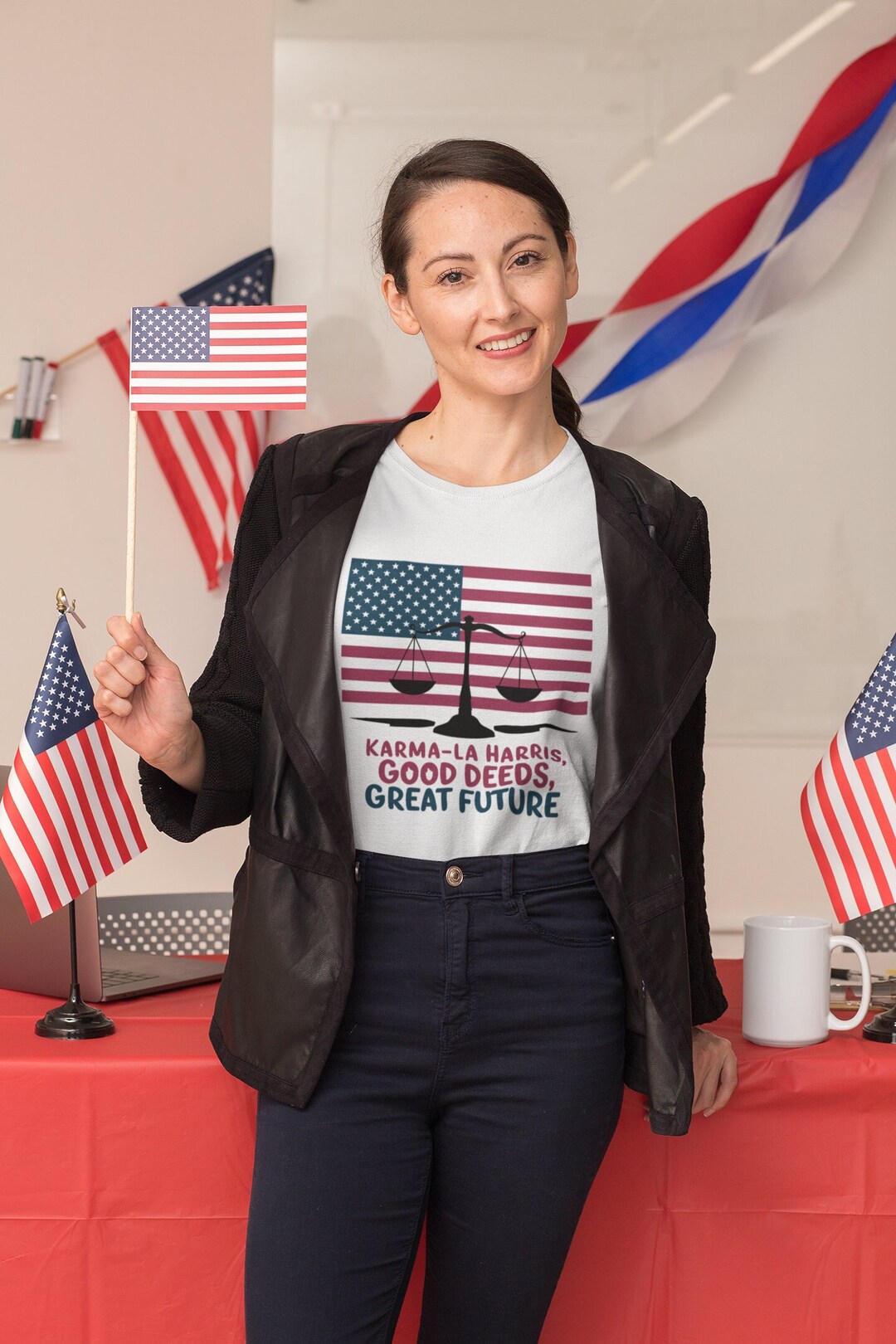 Karma-la Harris, Good Deeds, Great Future, Kamala Harris for President ...