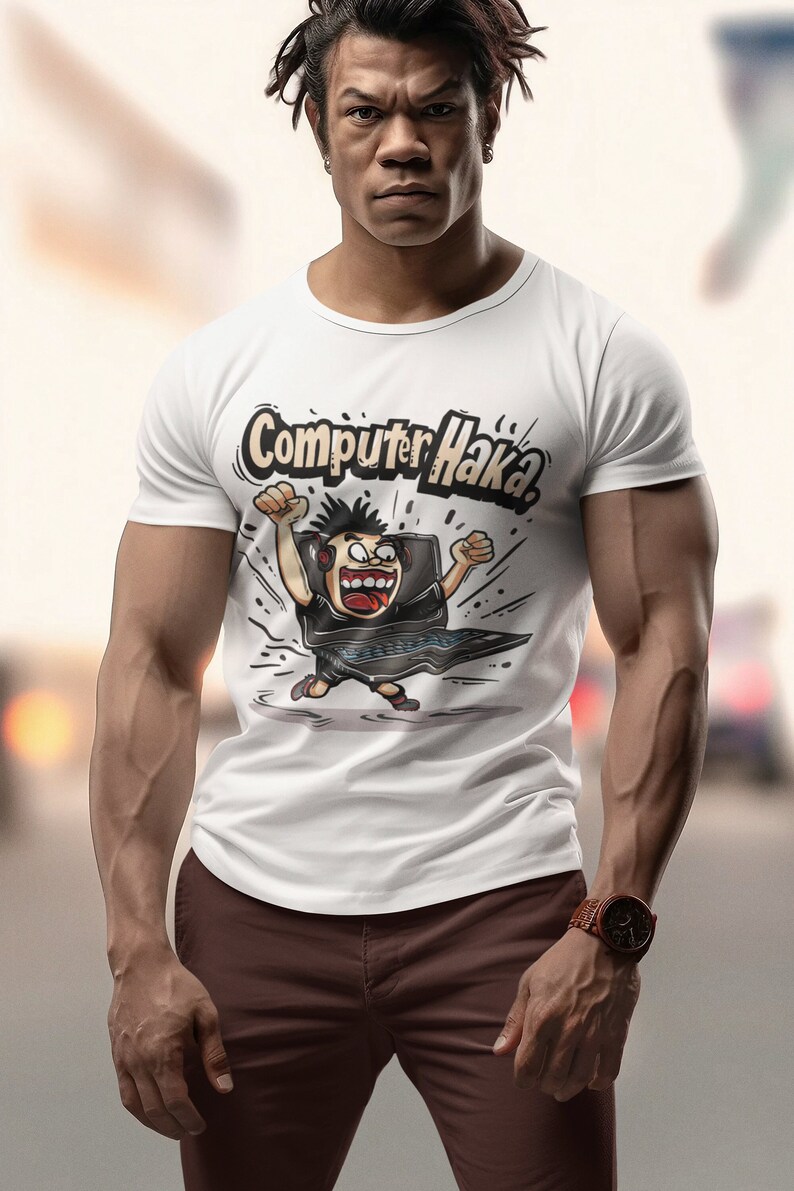 Computer Hacker Rugby Haka Fusion, Tech Warrior, Computer Nerd, Computer Geek, Digital Warrior ...