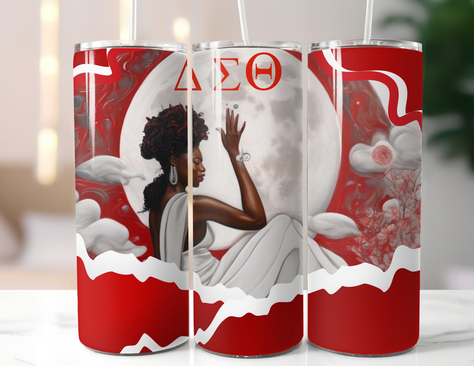 Delta Sigma Theta Sorority Tumbler Wrap: Stylish & Proud Design - Etsy