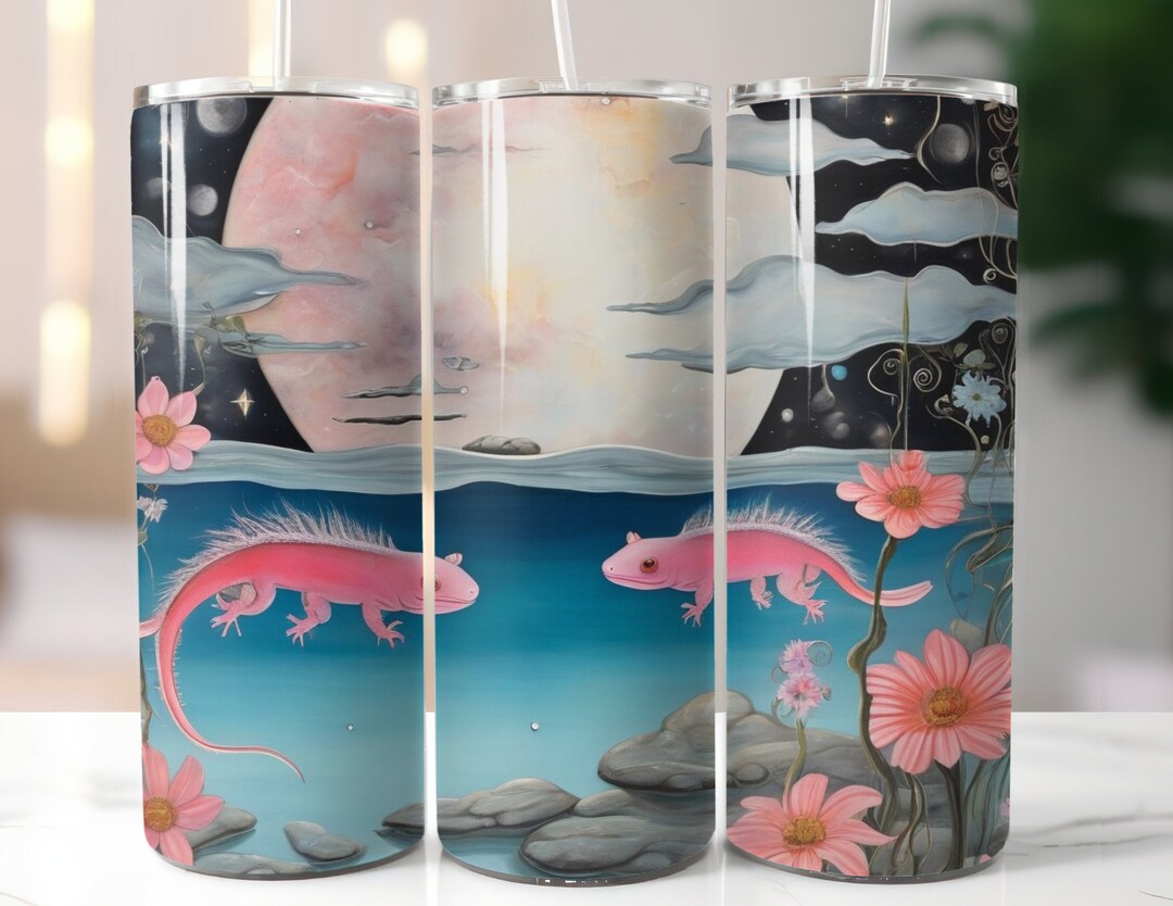 Axolotl Png axolotl Aqua Adventure Tumbler Wraps digital Png - Etsy