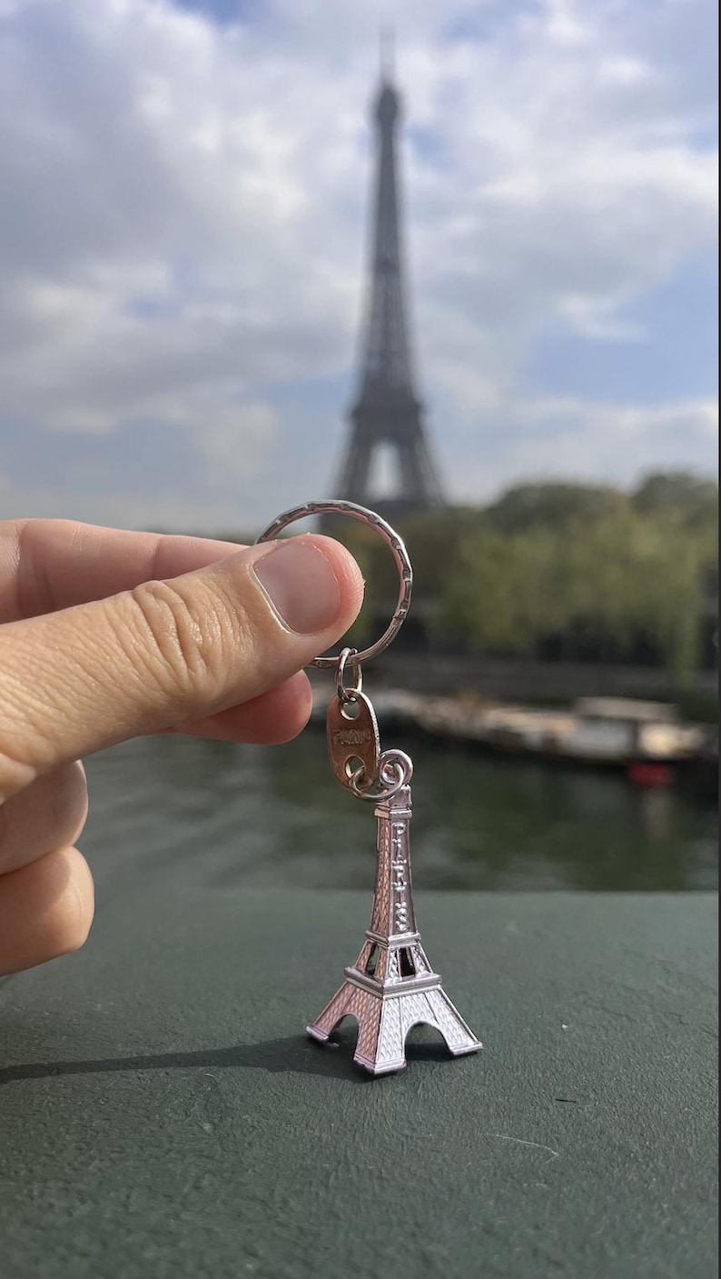 Set of 25 Eiffel Tower Keychains – Authentic Parisian Charm in Your ...