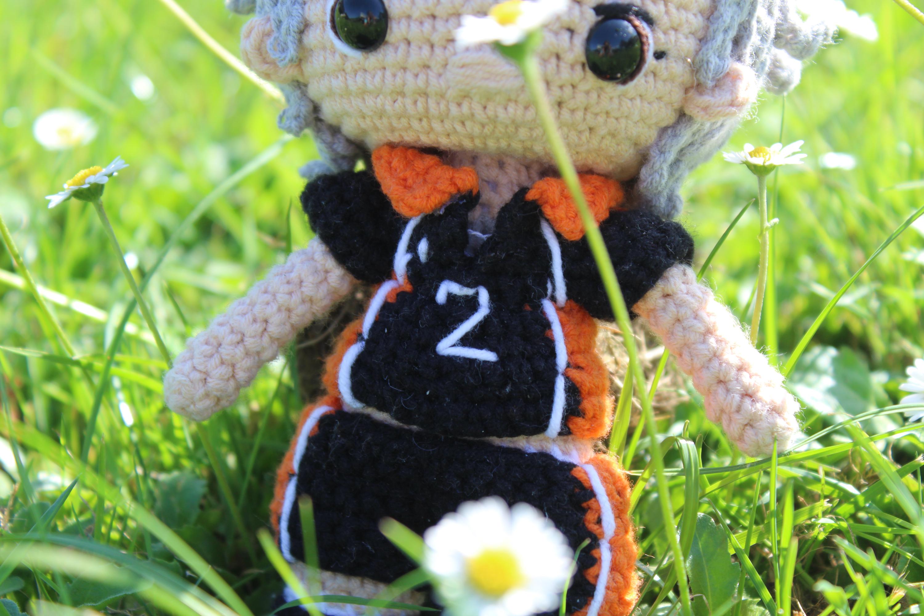 Sugawara Koshi From Haikyuu Crochet Pattern - Etsy