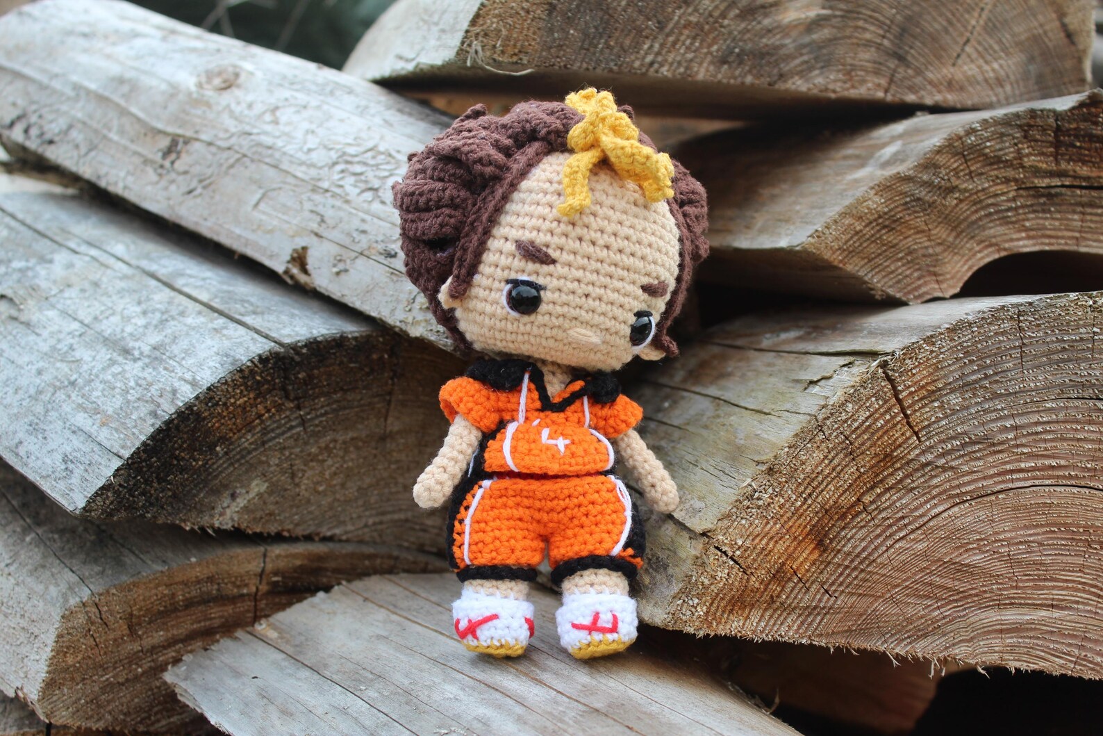 Nishinoya Yuu From Haikyuu Crochet Pattern - Etsy