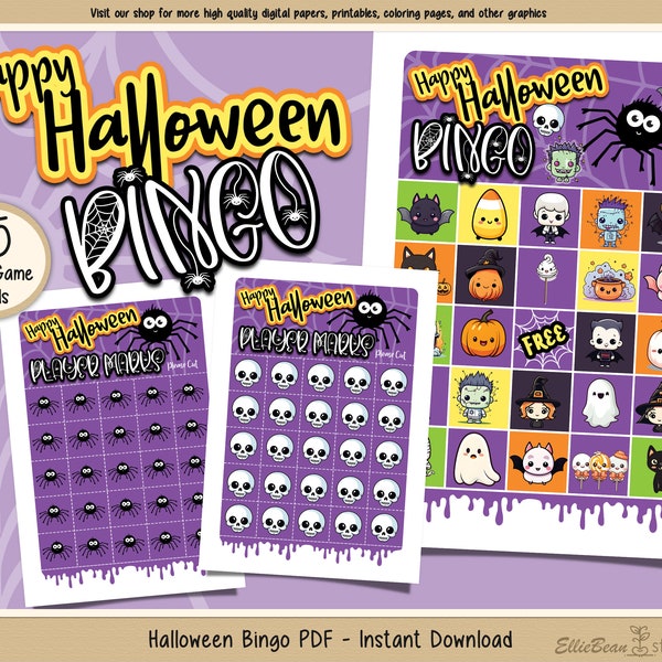Halloween Bingo - Etsy