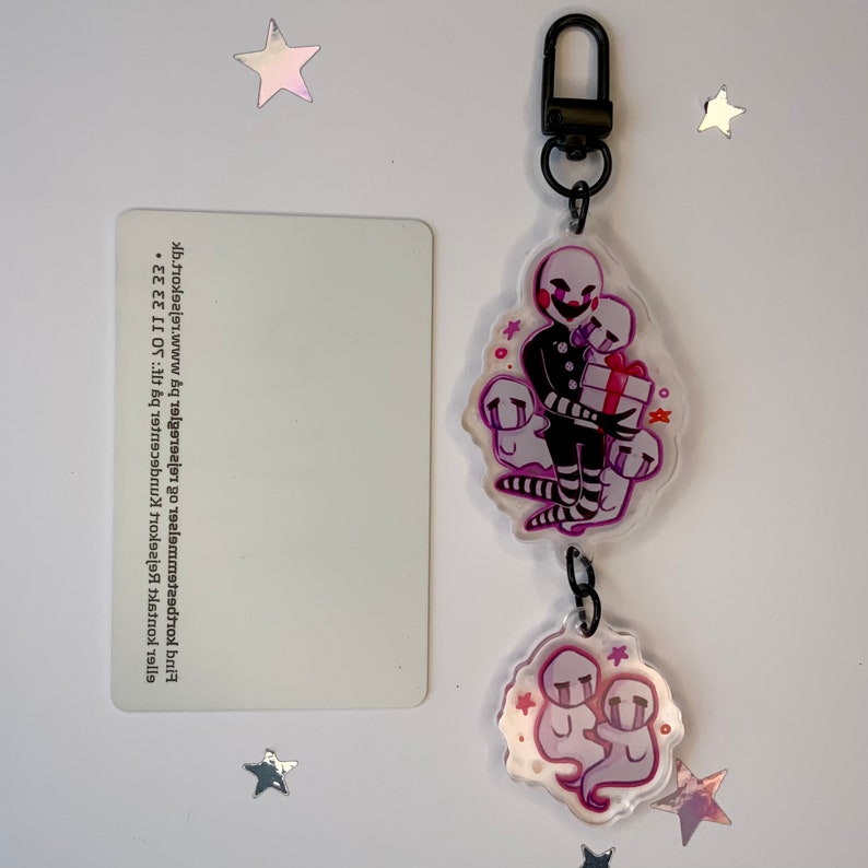 PREORDERS Fnaffive Nights at Freddies Keychains Puppet and Crying ...