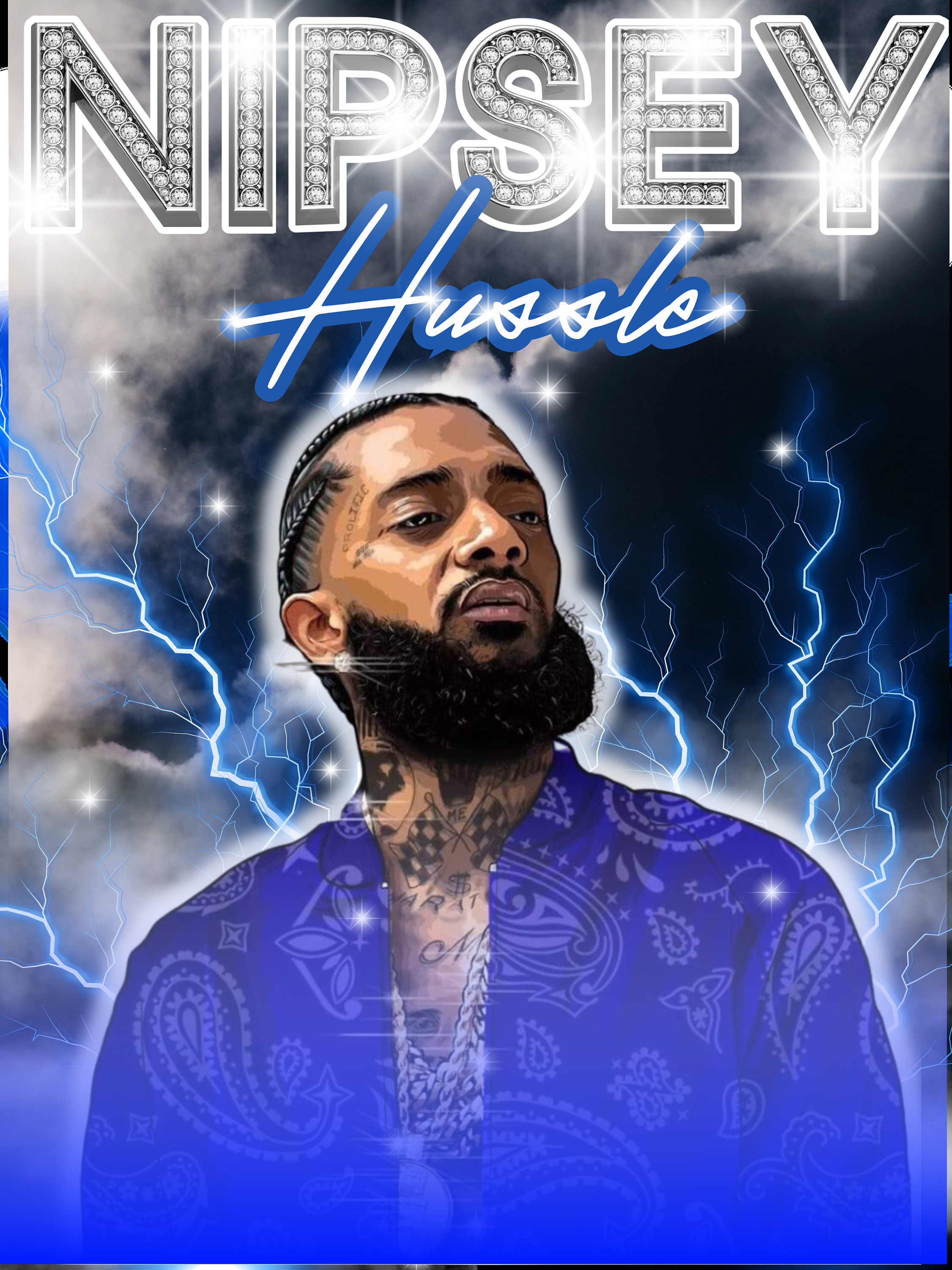 Nipsey Hussle Graphic Tee Png - Etsy