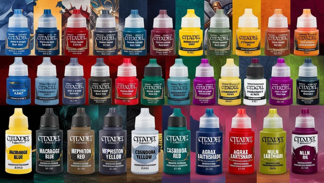 30 - Piece Citadel Space Wolves Paint Set - Sons of Russ - Warhammer ...