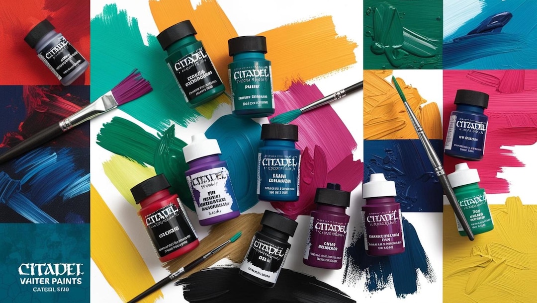 25 - Piece Citadel Paint Set- Warhammer AOS - Idoneth Deepkin Set ...